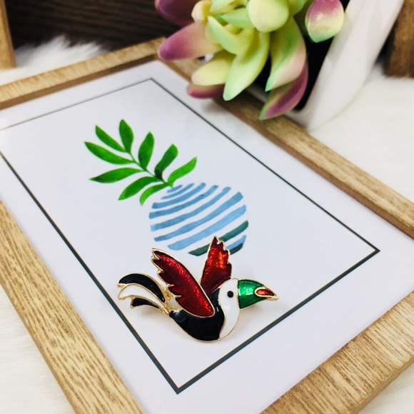 Jewelry | Only Ships With 15 Orders Puffin Bird Brooch | Poshmark
